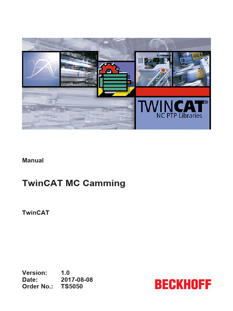 TwinCAT MC Camming | PDF