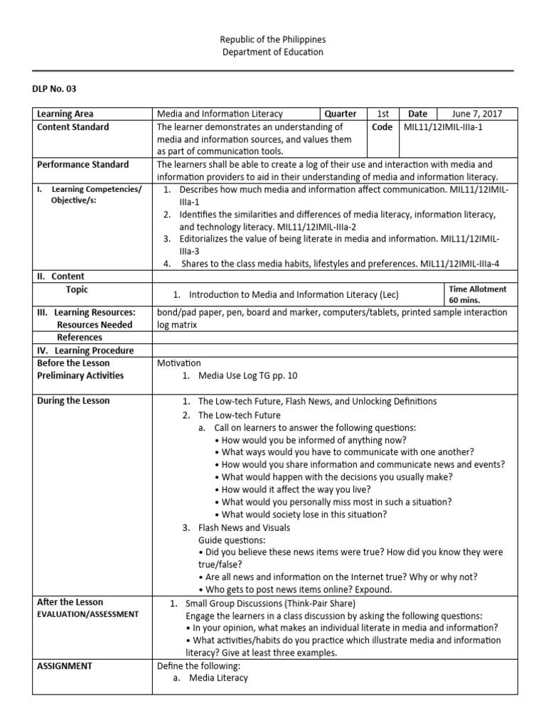 MIL DLP No Third | PDF