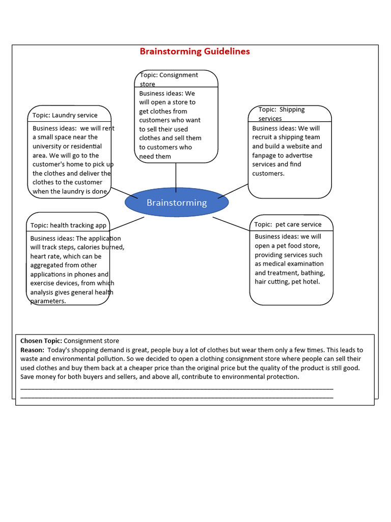 Project Introduction + Topic Brainstorming | PDF