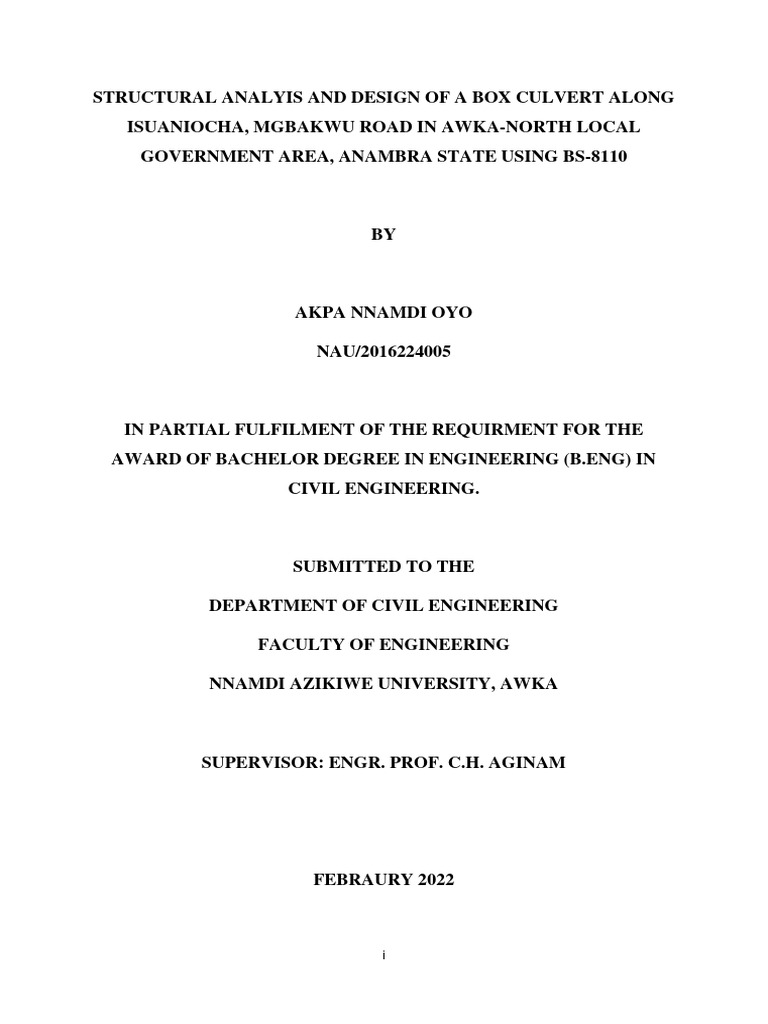 Awka Project | PDF