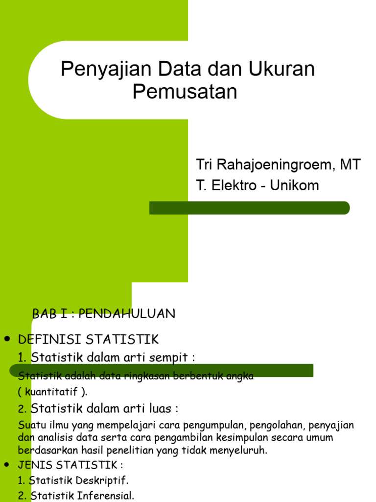 Penyajian Data | PDF | Komputer