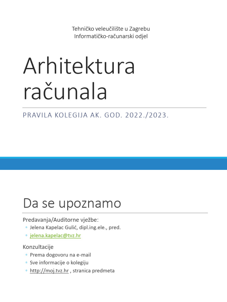 1) Uvodno Predavanje AR | PDF