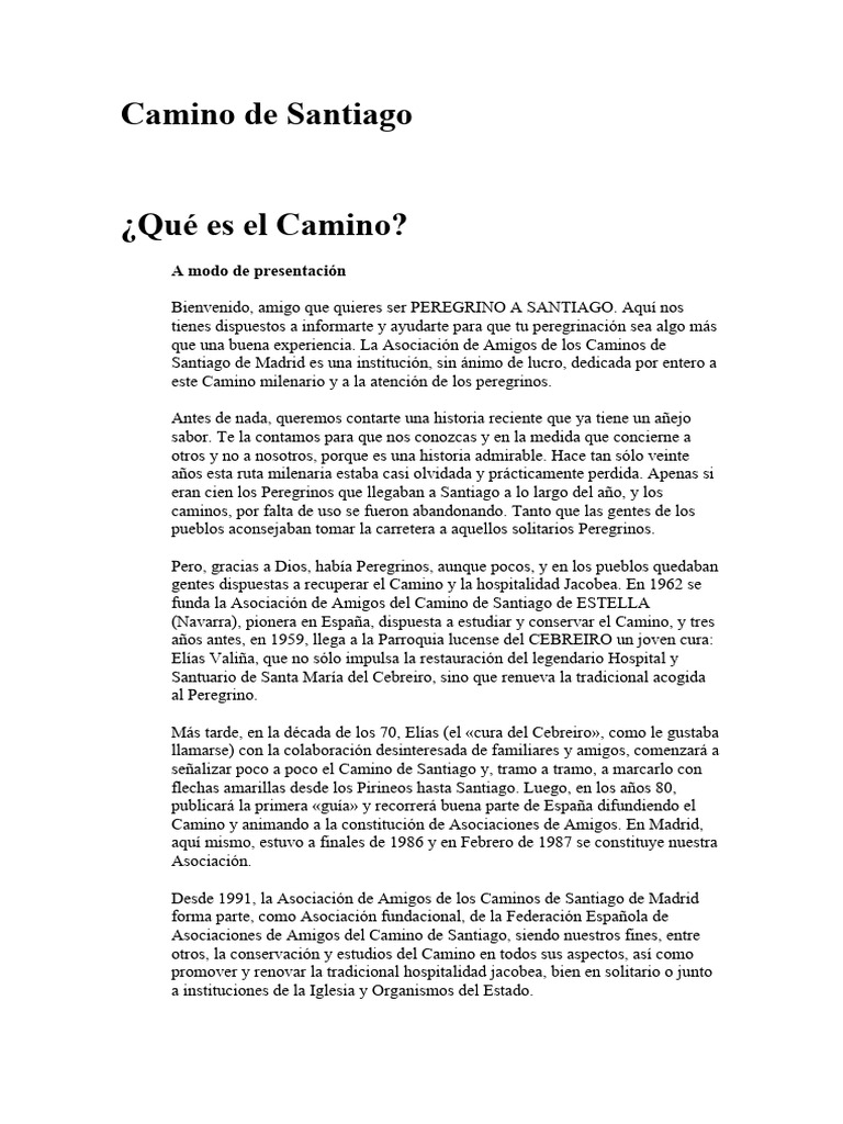 Camino de Santiago | PDF | Camino de santiago | Arquitectura gótica