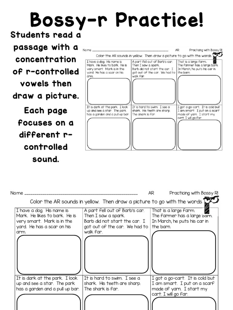 Bossy-R Practice! | PDF