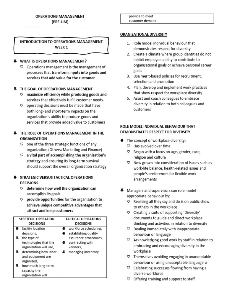 Omgt (Prelim) | PDF | Diversity (Business) | Internet