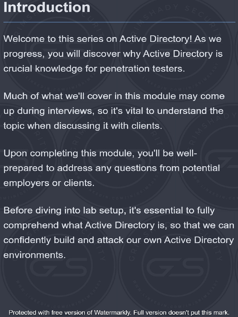 Active Directory Part 1 Fundamentals | PDF