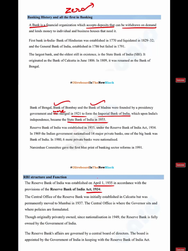 Oliveboard Board BA 1-3 | PDF