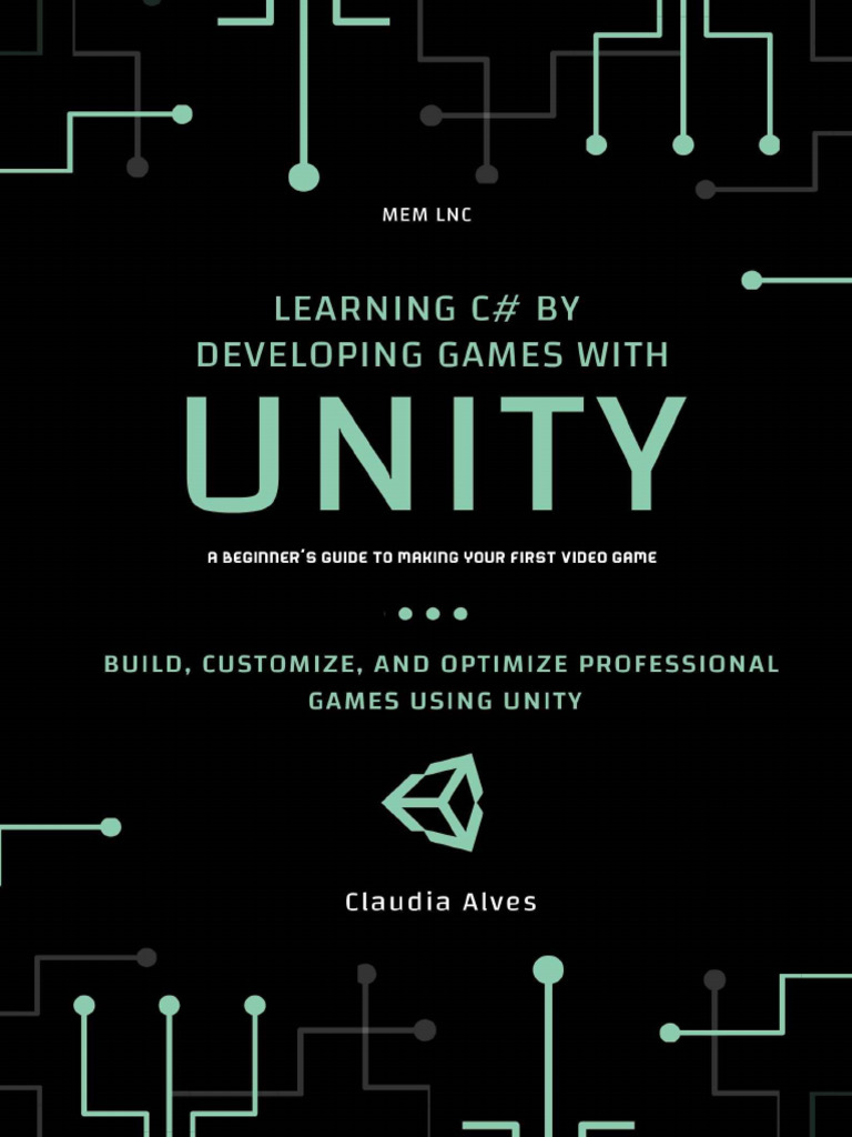 Learning C By Developing Games With Unity Pdf 3 D Computer Graphics Class Computer 