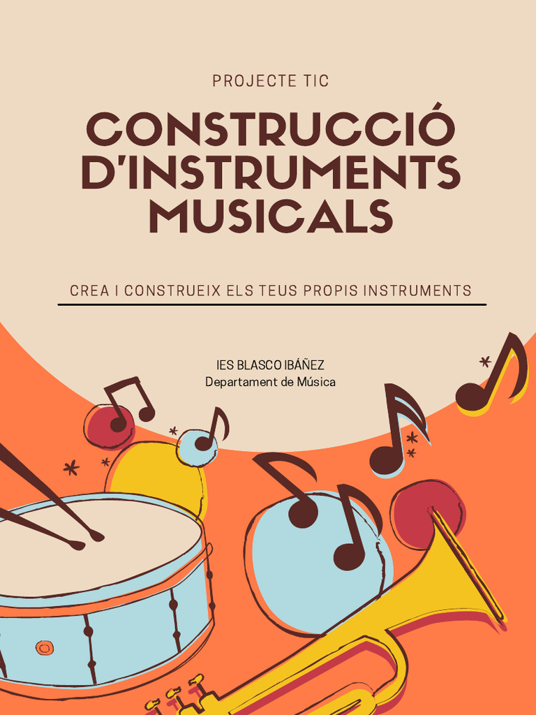 Construcció D'instruments Musicals (Projecte TIC) | PDF