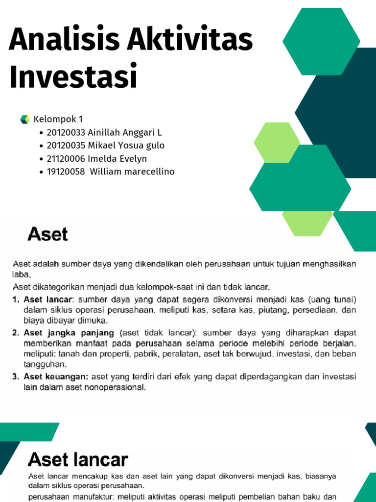 Analisis Aktivitas Investasi | PDF