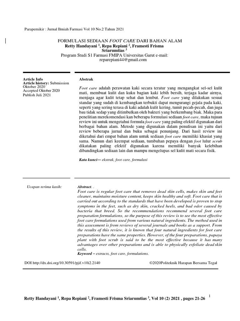 2140 8532 1 PB | PDF | Karier & Perkembangan | Kesehatan Holistik