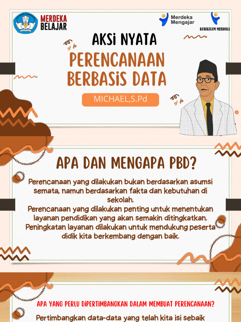 Aksi Nyata Perencanaan Berbasis Data Di Satuan Pendidikan - MICHAEL, S ...
