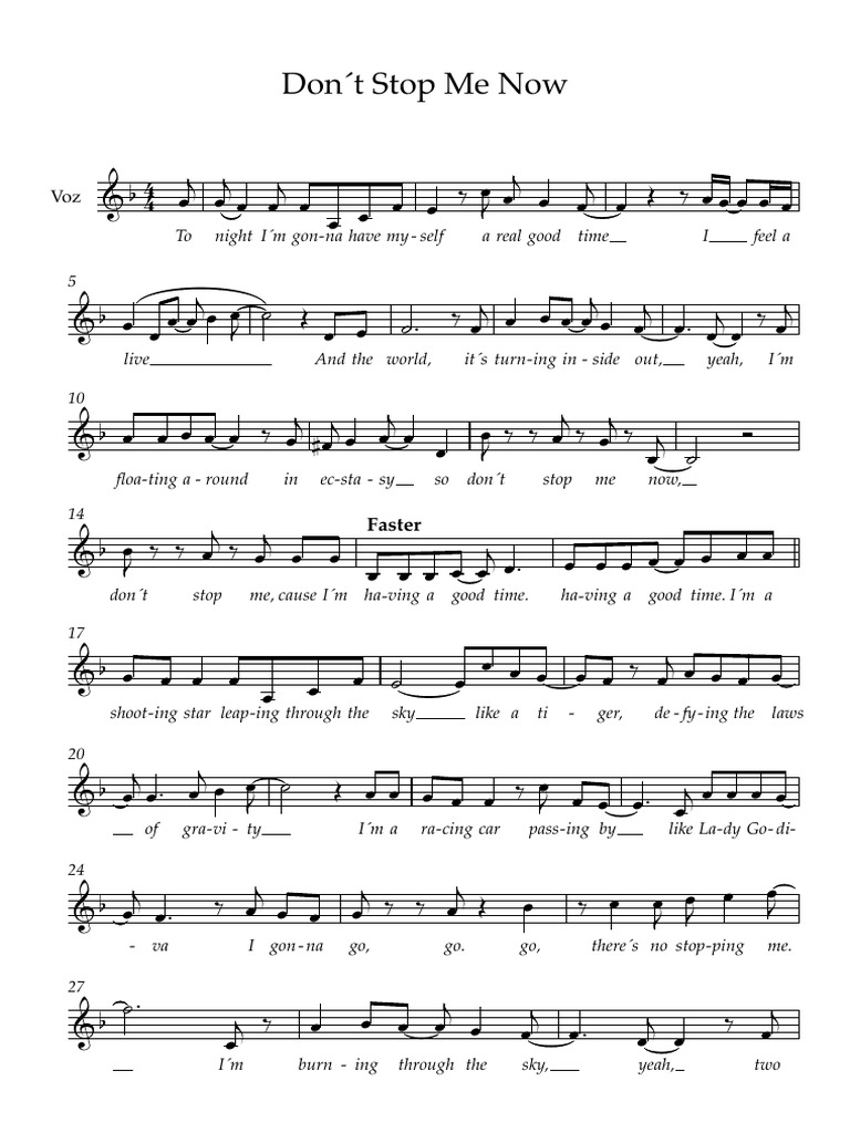 4o y Adultos - Donc2b4t Stop Me Now | PDF