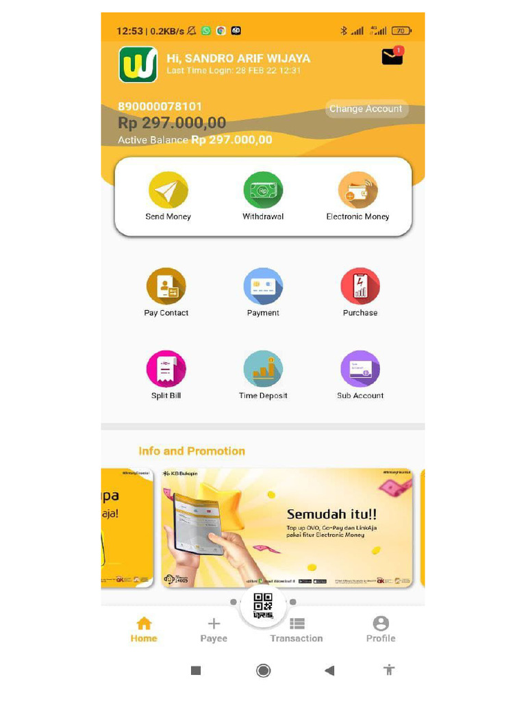 Rek Bank Bukopin Dan Rek Koran Transaksi Hari Ini | PDF