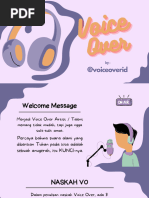 Contoh Naskah Voice Over | PDF | Seni & Disiplin Bahasa | Seni