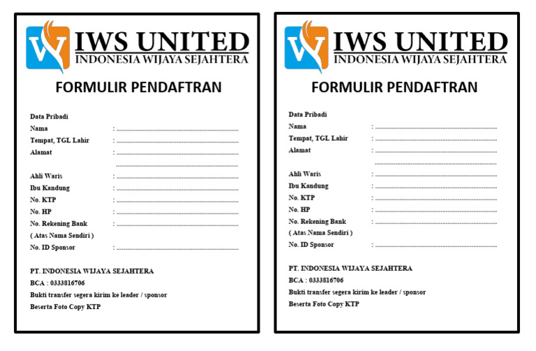 Brosur IWS | PDF | Game & Aktivitas