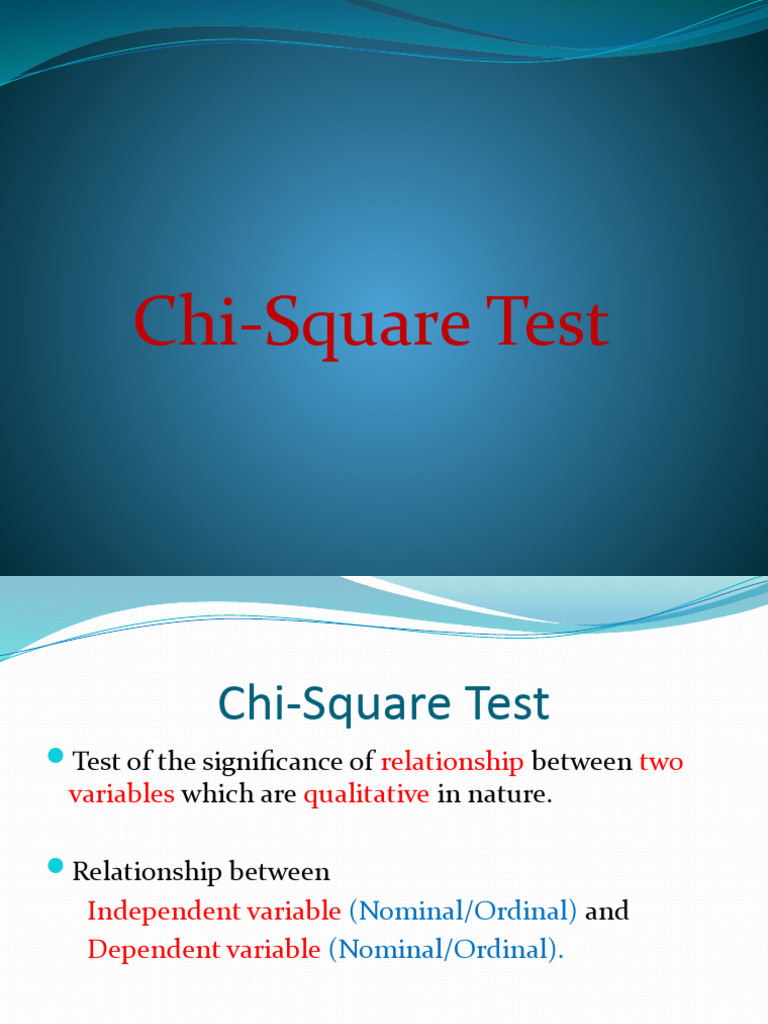 Chapter 8 - Chi Square Test | PDF