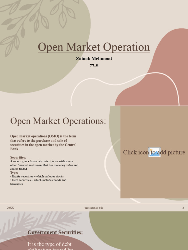 Open Market Operation-2 | PDF | Open Market Operation | Stocks