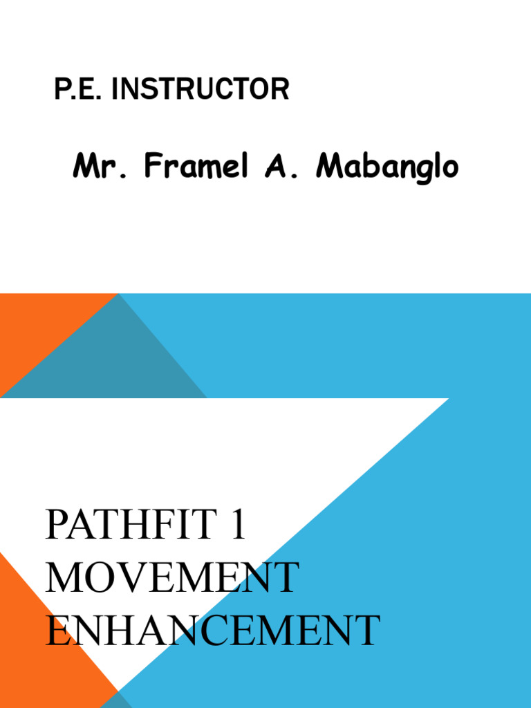 Physical Eucation Lecture | PDF | Physical Education