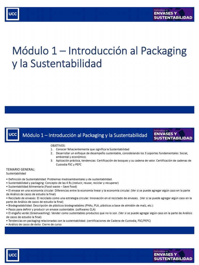 Sustentabilidad y Packaging | PDF | Sustentabilidad | Residuos
