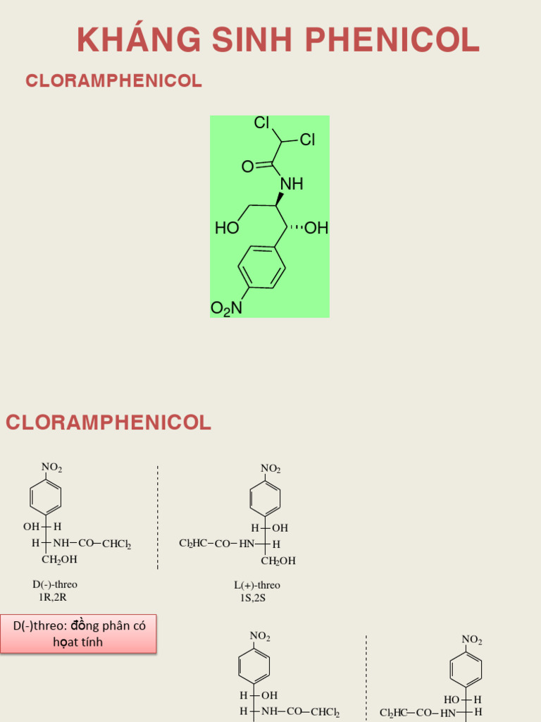 Bài 10 - Kháng sinh Phenicol | PDF