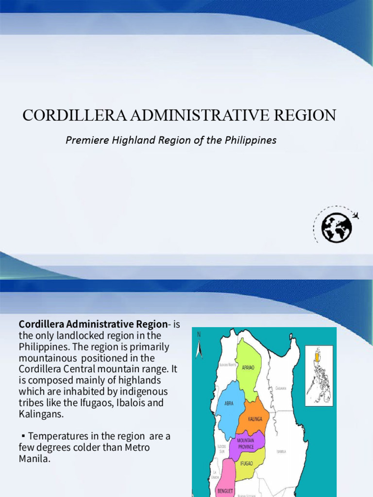 Cordillera Administrative Region (Philippine Culture and Tourism ...