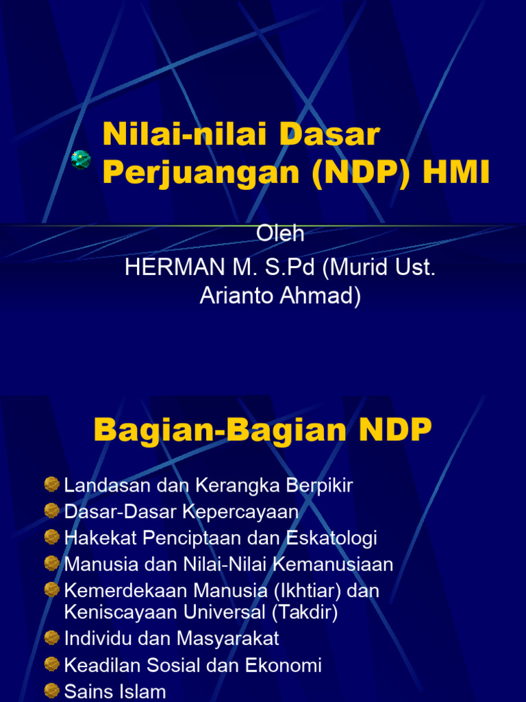 NDP Hmi | PDF | Filsafat