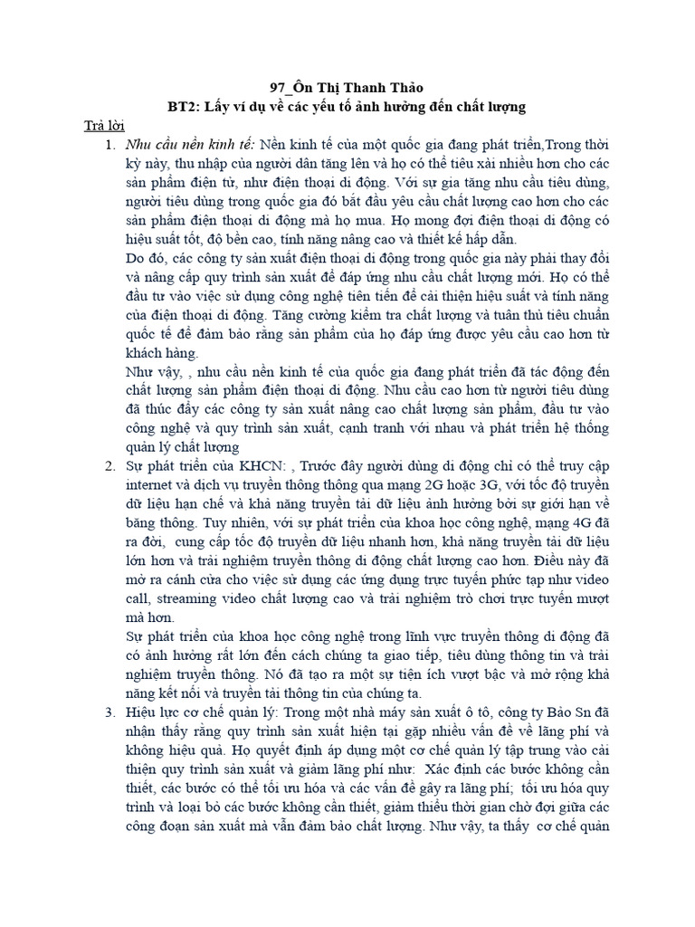 97-Ôn Thị Thanh Thảo Bt2-Qtcl | PDF