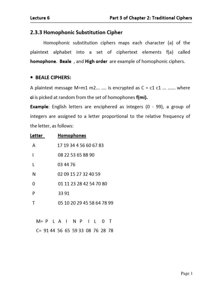 Homophones Example | PDF | Cipher | Applied Mathematics