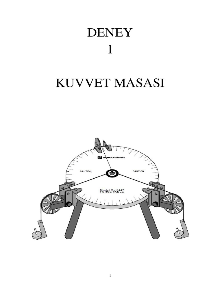 Deney 1 | PDF