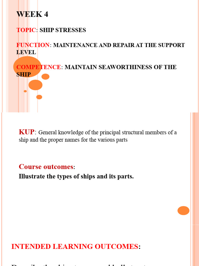 Understanding Ship Stresses and Motions | PDF | Travel