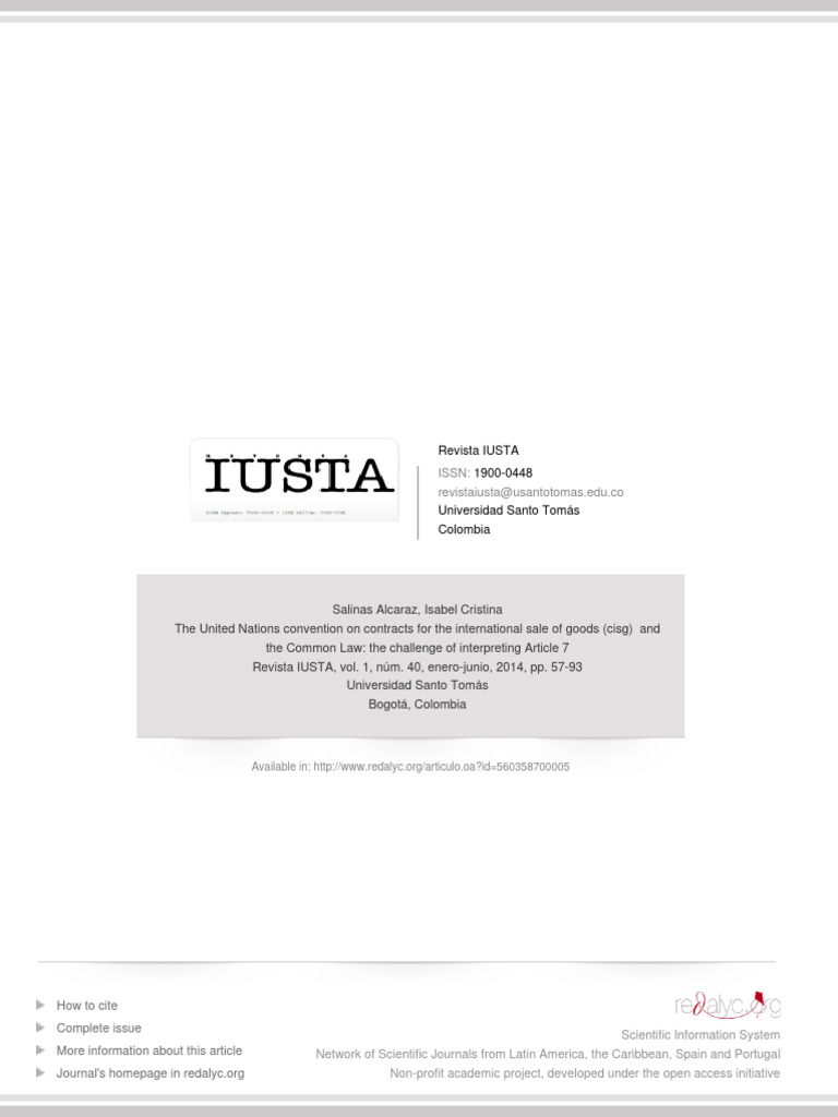 Cisg - Contract For The International Sale of Goods | PDF | Finance ...