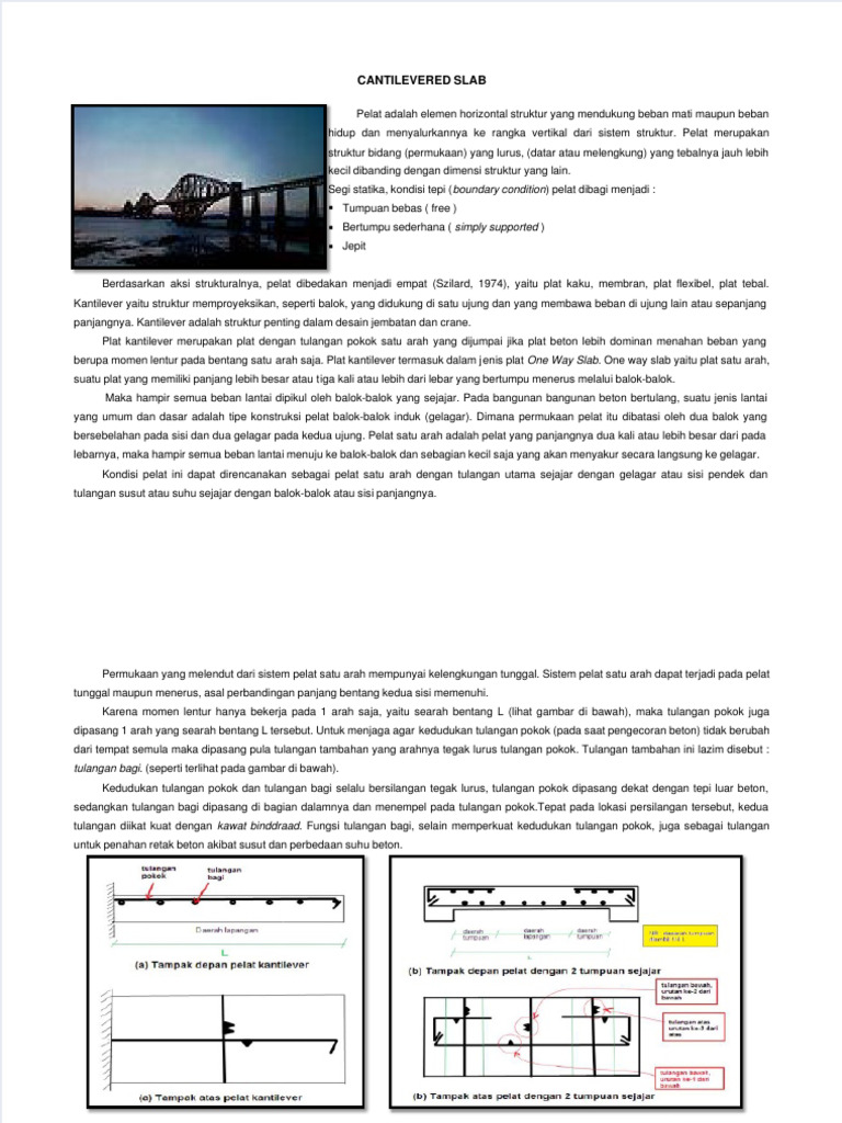 Dokumen - Tips Cantilevered Slab | PDF