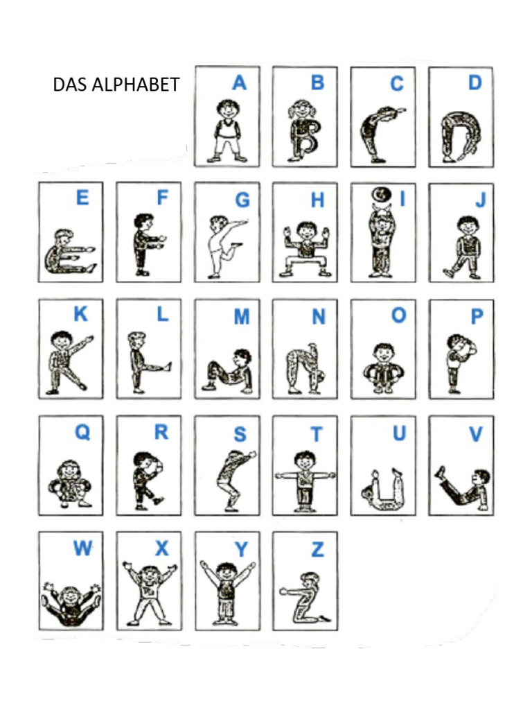 Das Alphabet | PDF