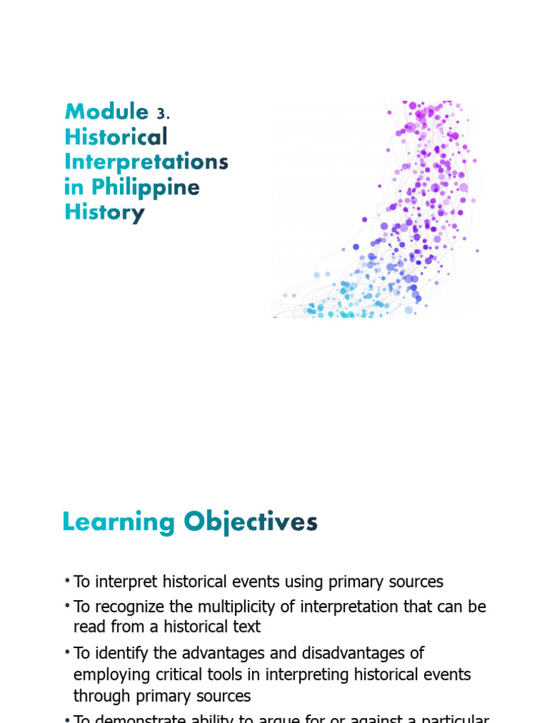 Historical Interpretations in Philippine History | PDF