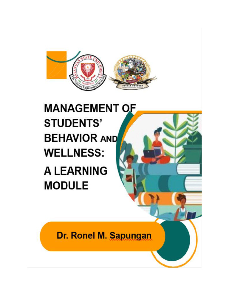 Management Behavior A Learning Module | PDF | Classroom Management ...