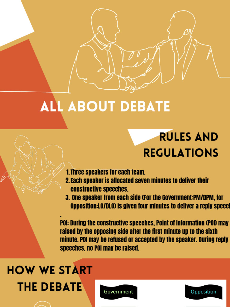 Guide to Asian Format Debate Rules | PDF