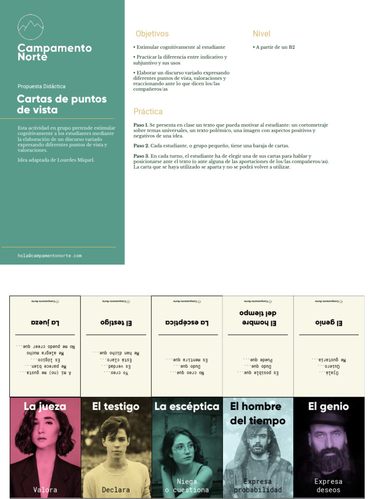 Propuesta Didactica Puntos de Vista | PDF