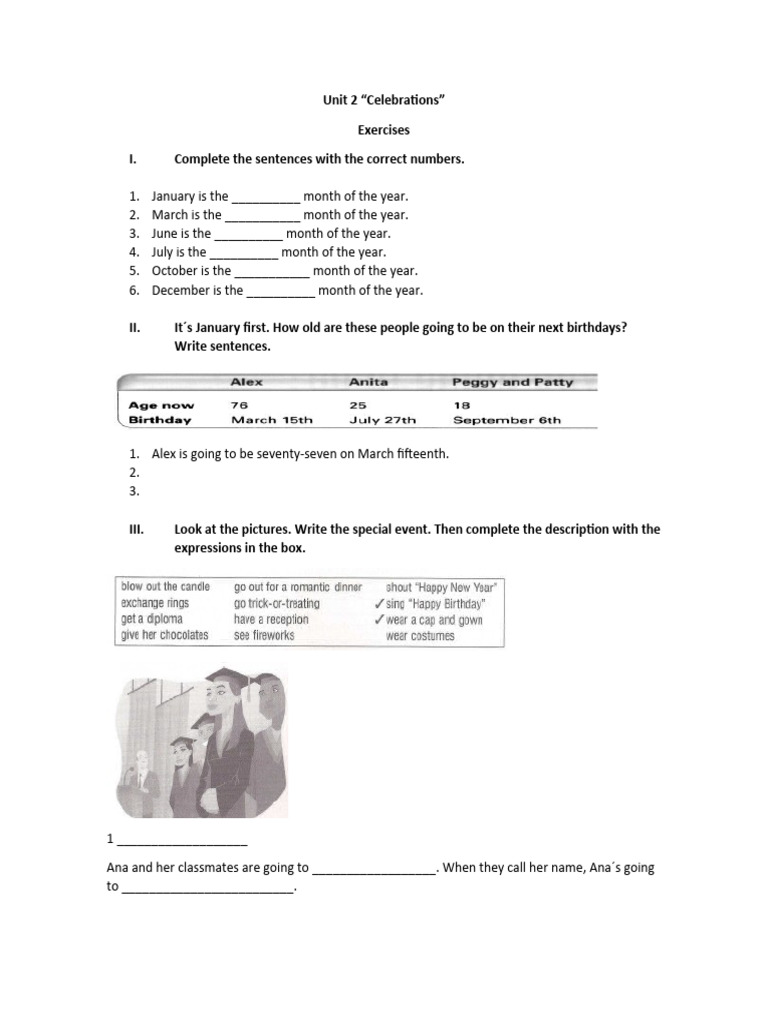 Copia de Unit 2 Exercises | PDF