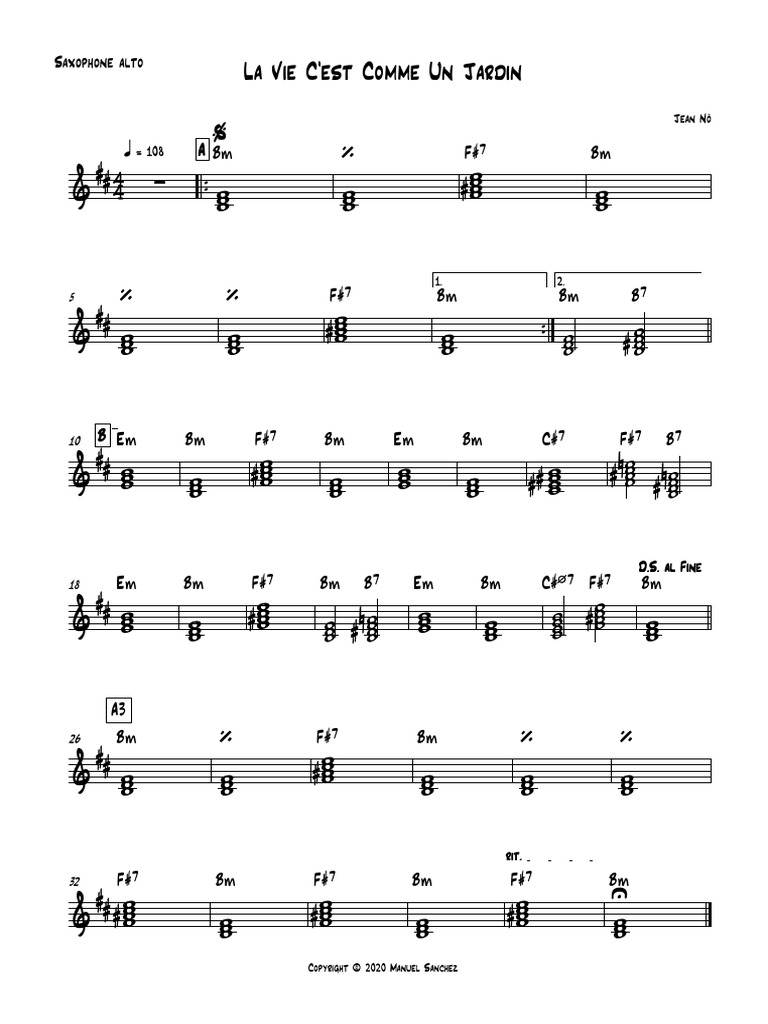 La-Vie-C-Est-Comme-Un-Jardin | PDF