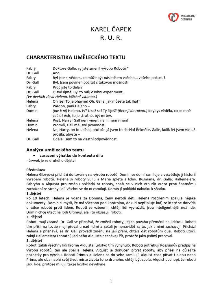 Karel_Capek_-_R._U._R. | PDF