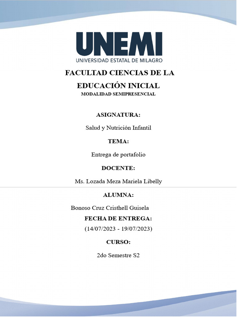 Segunda Entrega de Portafolio-Cristhell Bonoso S2 | PDF