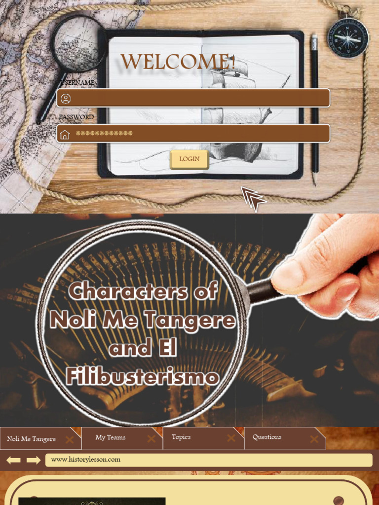 Characters in Noli and El Fili | PDF