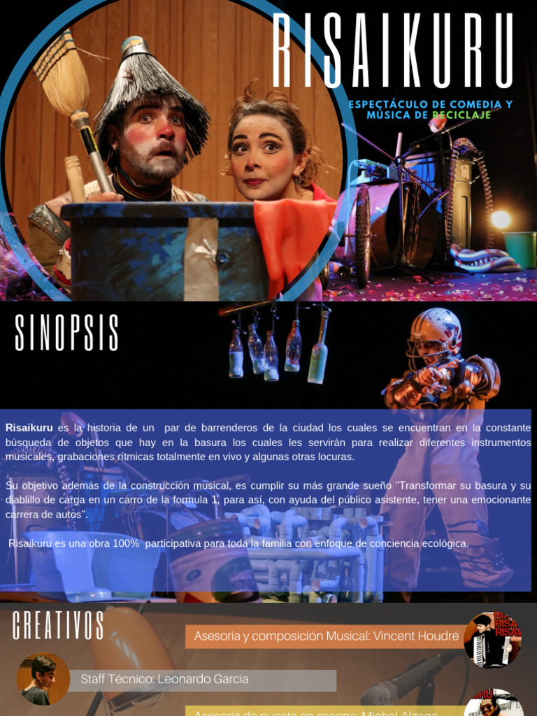 Risaikuru: Comedia y Música Ecológica | PDF