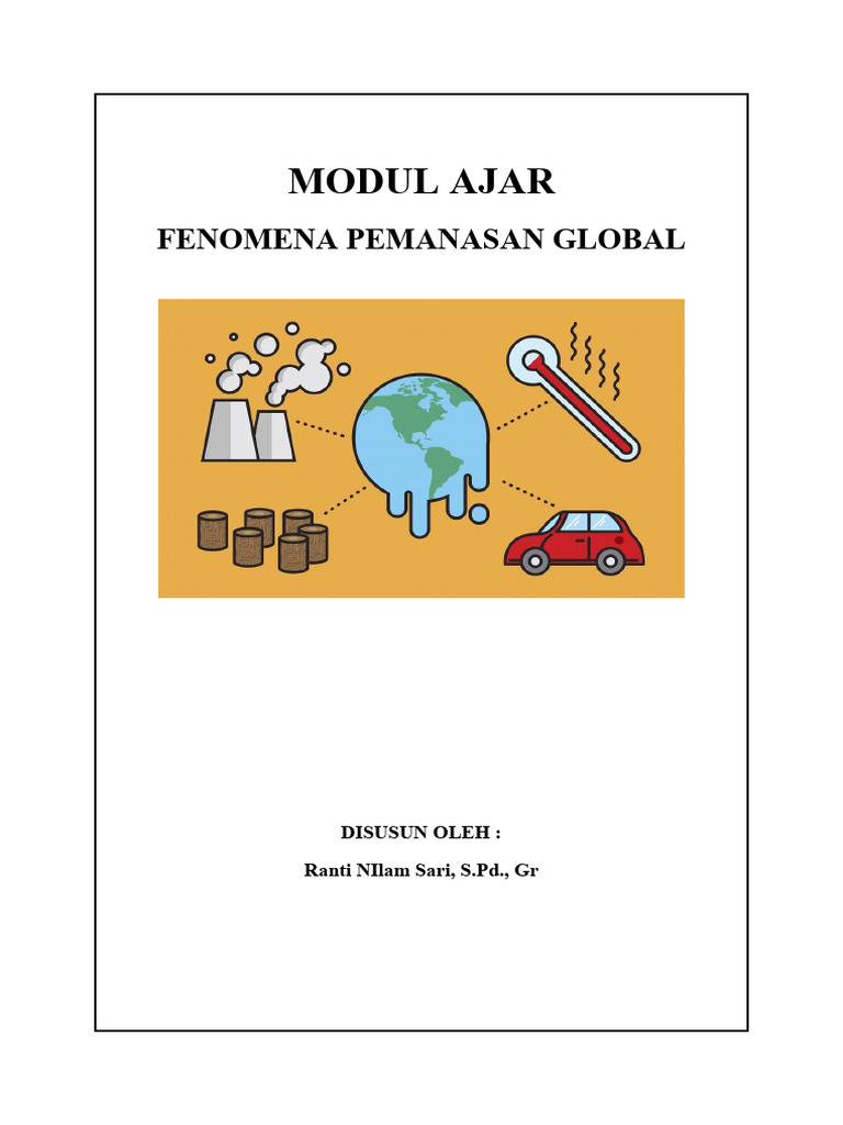 Modul Ajar Kimia X - Fenomena Pemanasan Global | PDF | Karier & Perkembangan