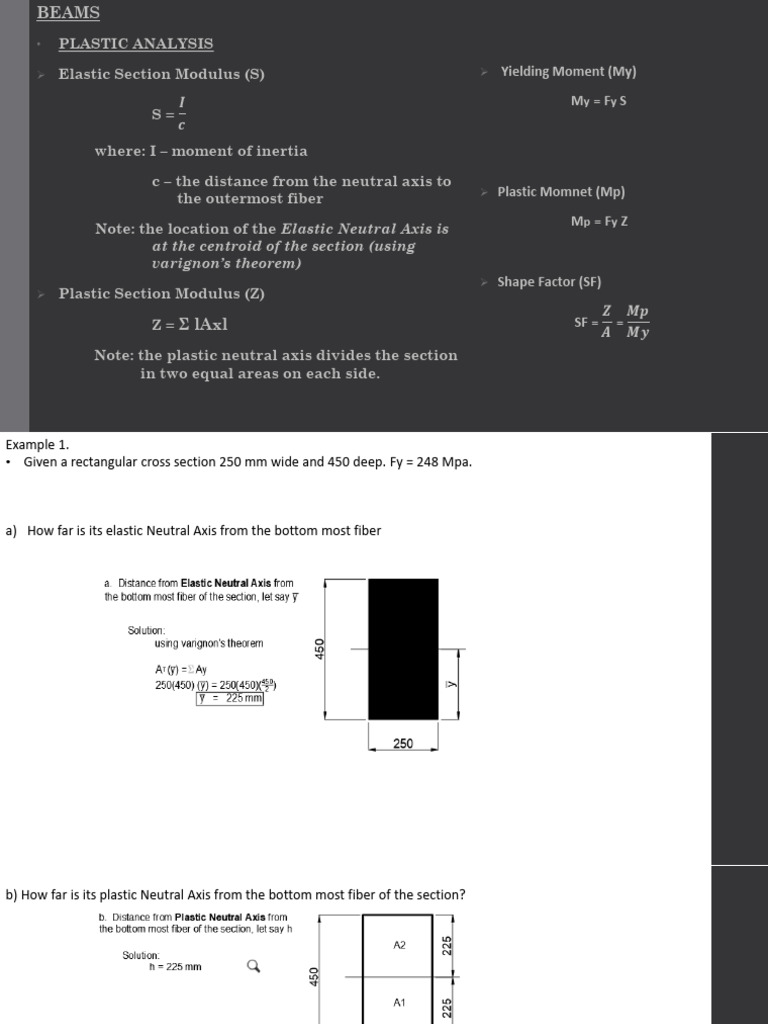 Steel Plastic Analysis | PDF