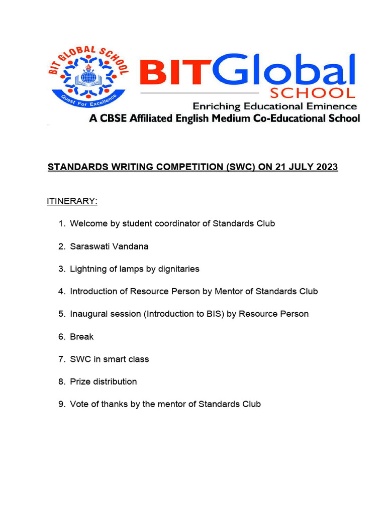 Activity #1 Standards Club | PDF