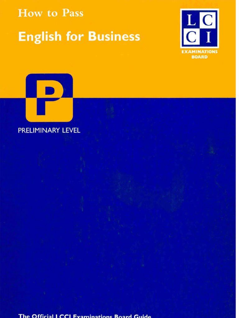 Textbook Preliminary Level English For Business | PDF