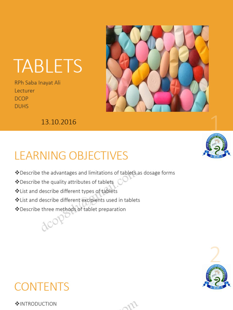 TABLETS | PDF
