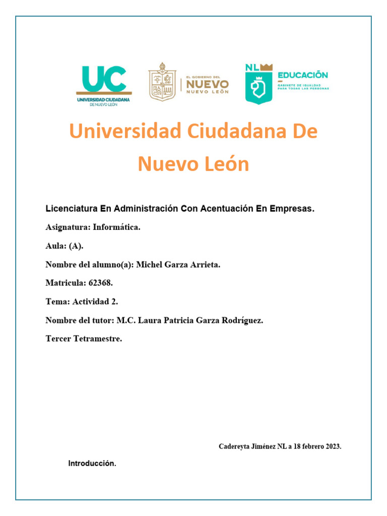 Actividad 2 Informatica Pdf Circuito Integrado Almacenamiento De